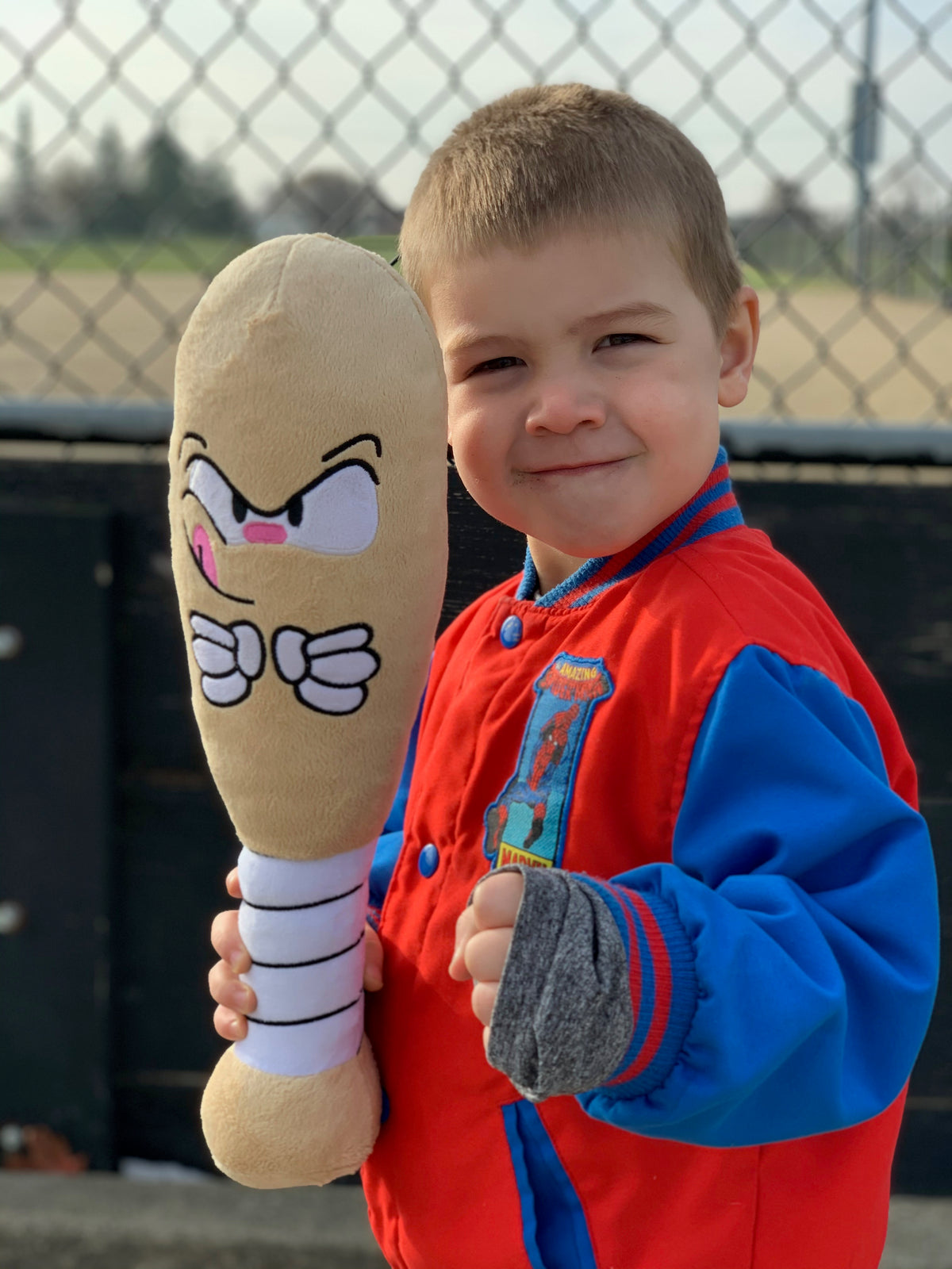 Matty The Batty Plush Baseball Toy – Grandma Smileys